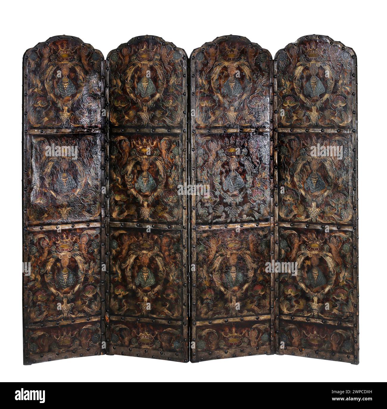 Decorative wood screen partition wall with clipping path Stock Photo ...