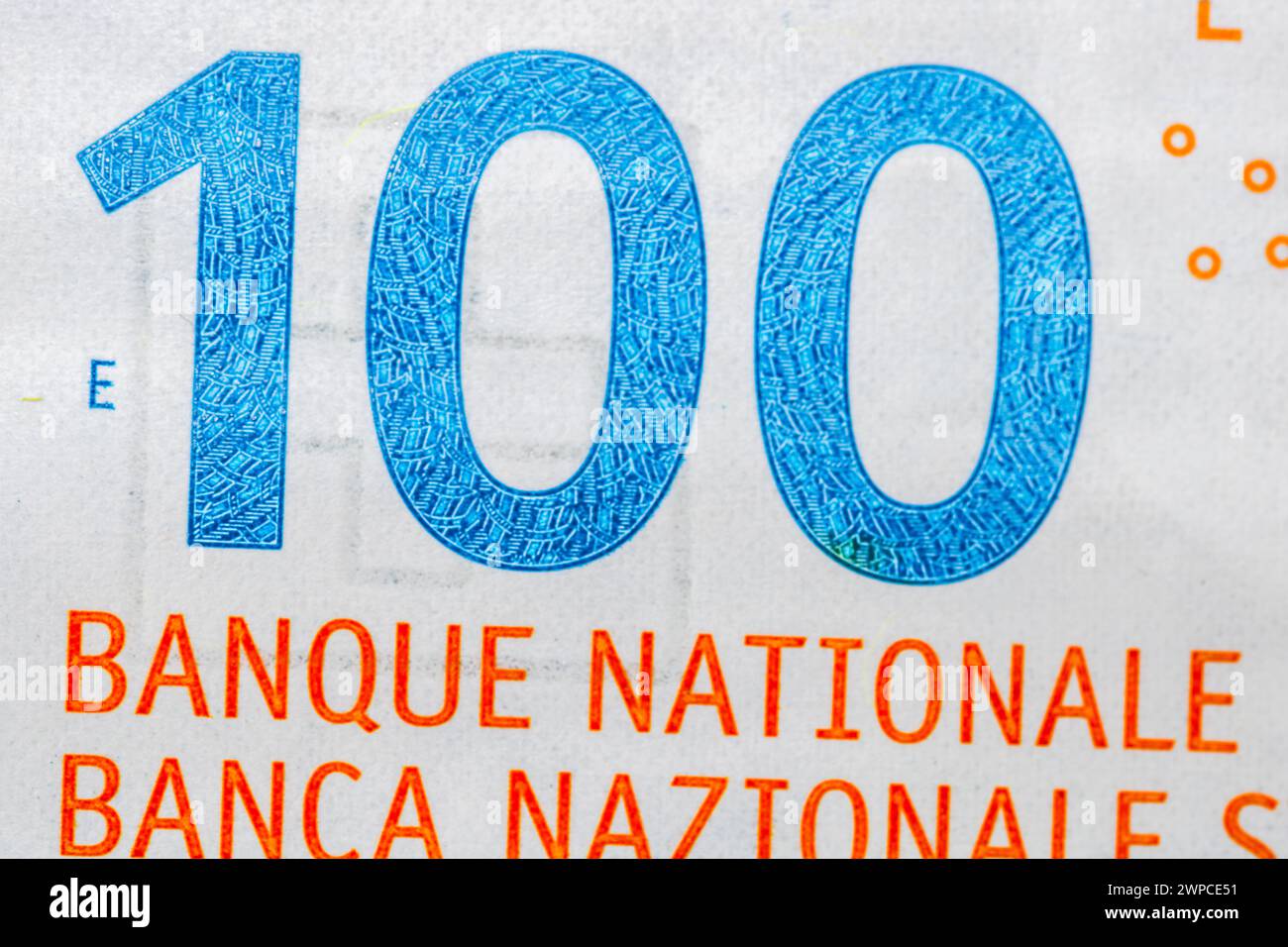 CHF money banknotes, detail photo of swiss franc. Swiss Franc currency ...