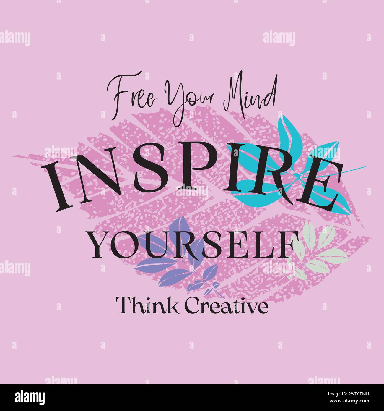 Creative slogan Stock Vector Images - Alamy