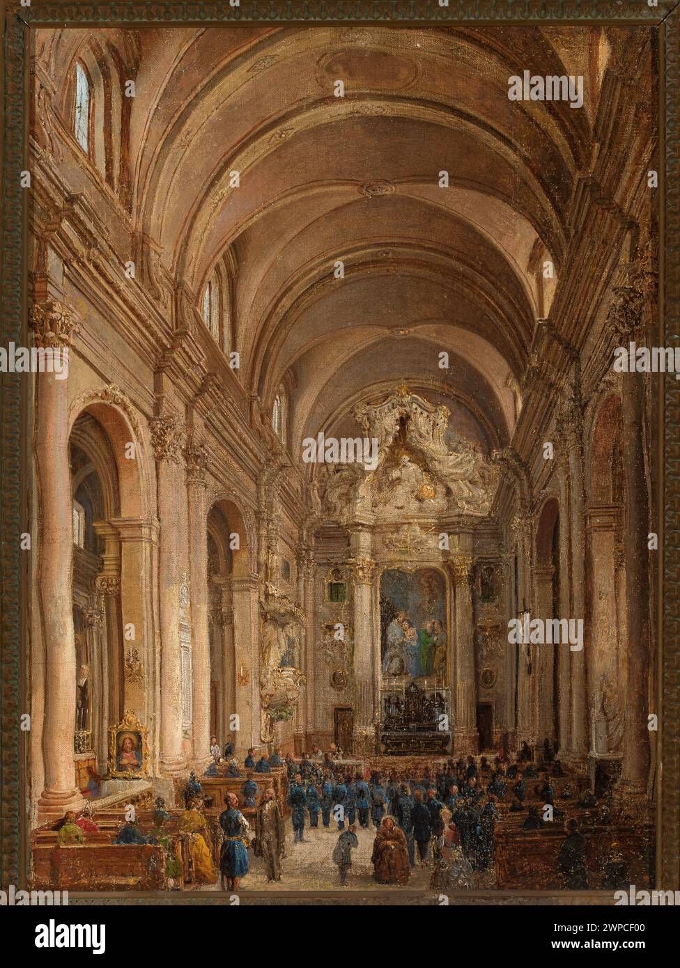 Communion, Church of Visites (Warsaw), Realism (style), Multi -STOP ... Communion, Church of Visites (Warsaw), Realism (style), Multi -STOP ...