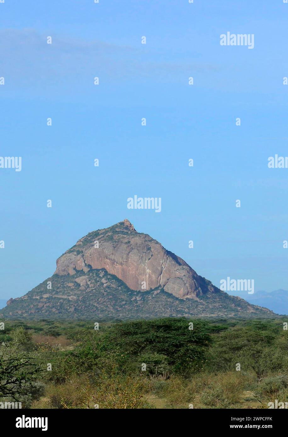 Landscapes in the Ngurunit area in northern Kenya Stock Photo - Alamy
