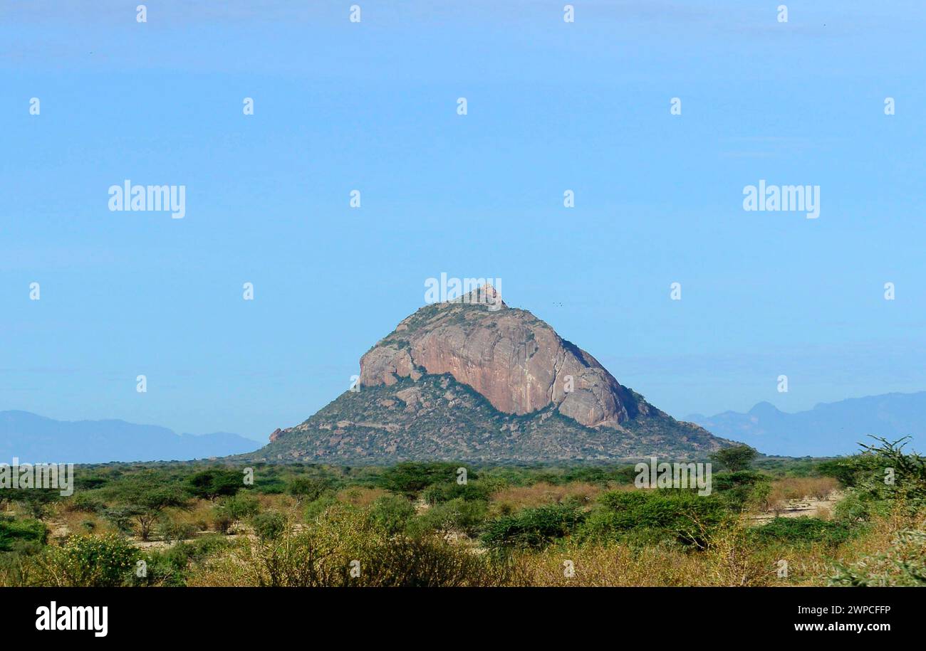 Landscapes in the Ngurunit area in northern Kenya Stock Photo - Alamy