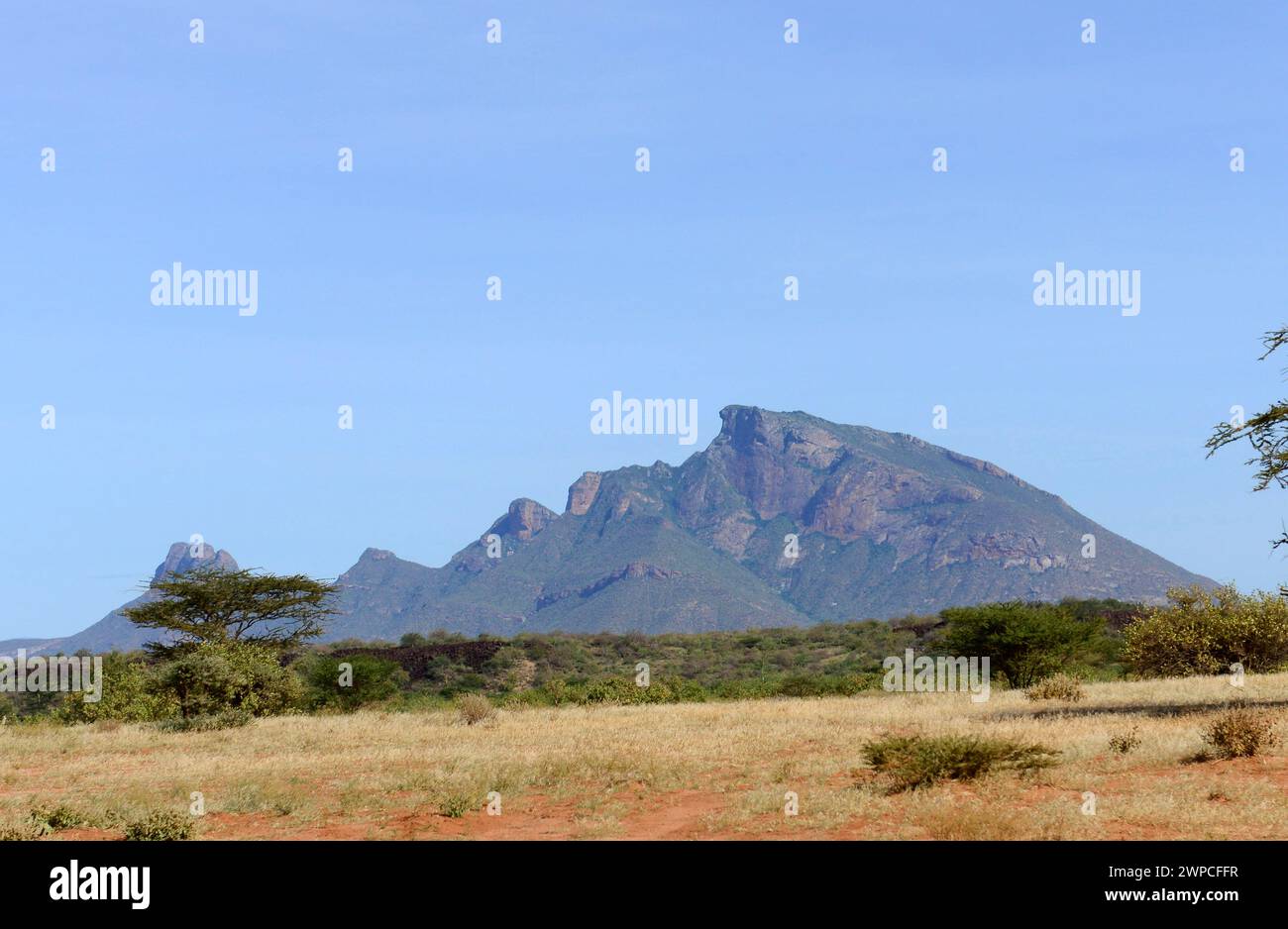 Landscapes in the Ngurunit area in northern Kenya Stock Photo - Alamy