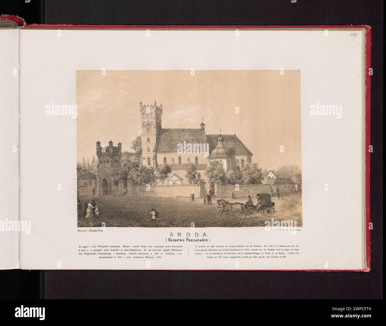 Napoleon 1807 1883 album widokow historycznych polski hi-res stock ...