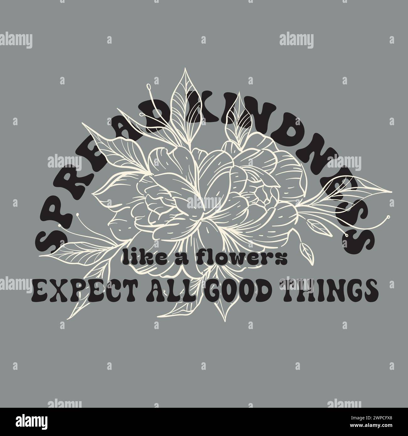 Kindness graphic tee hi-res stock photography and images - Alamy