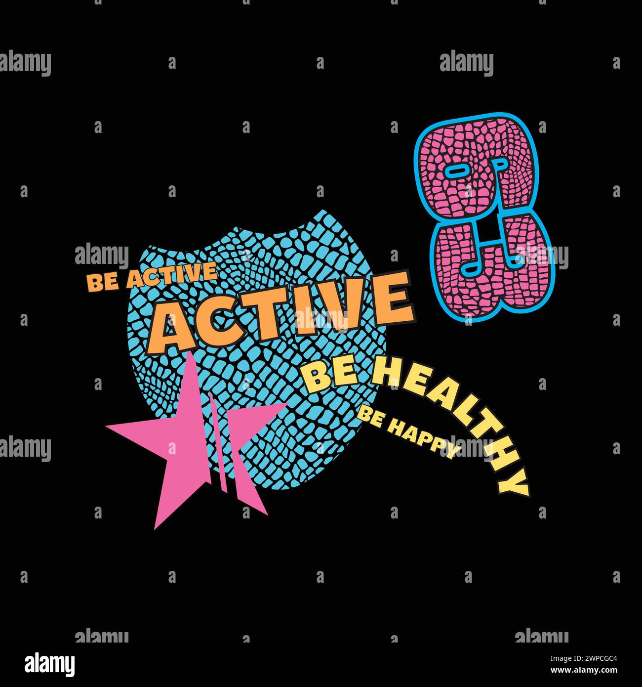 Flyer active Stock Vector Images - Alamy