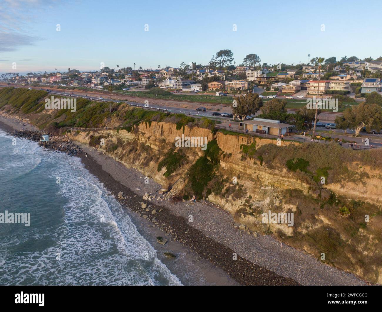 Aerial view encinitas highway hi-res stock photography and images - Alamy