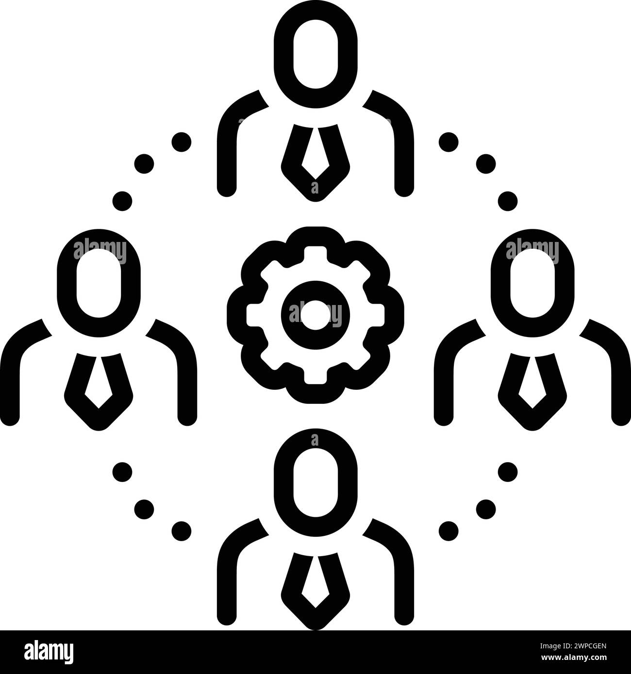 Alliance collaboration Stock Vector Images - Alamy