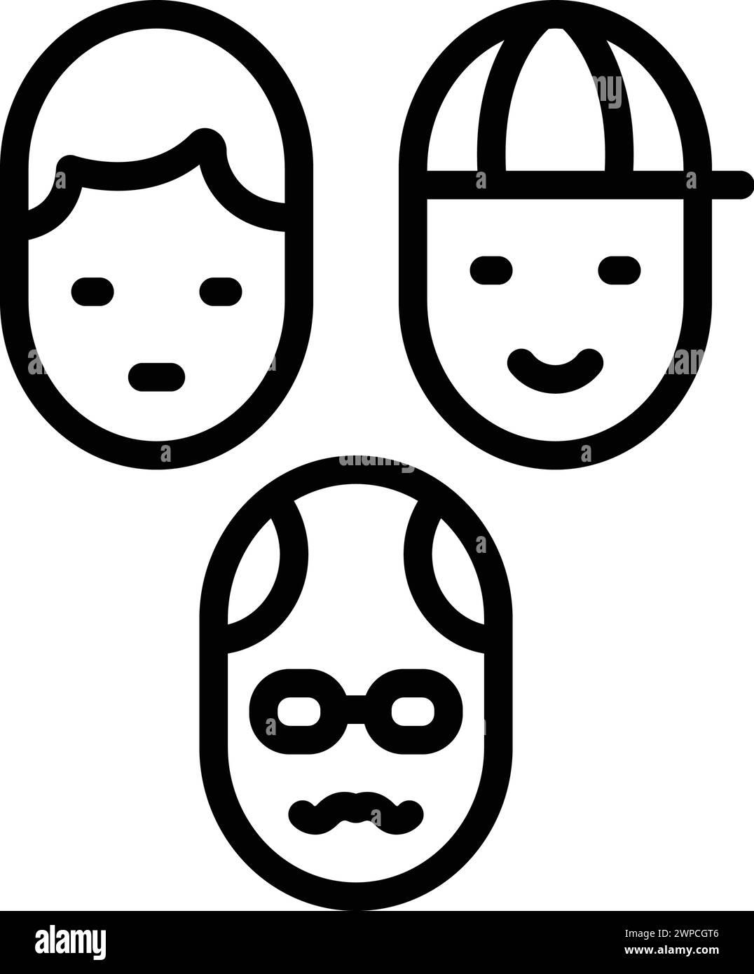 Icon for generation, age Stock Vector Image & Art - Alamy