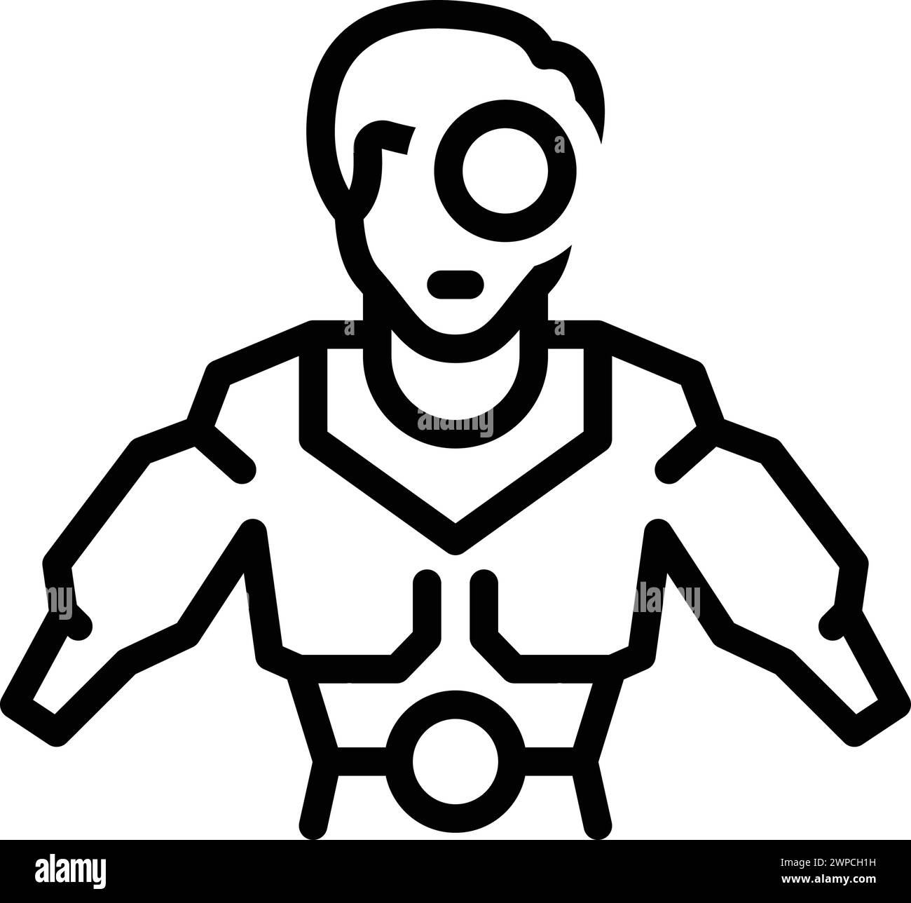 Icon for humanoid, robot Stock Vector Image & Art - Alamy