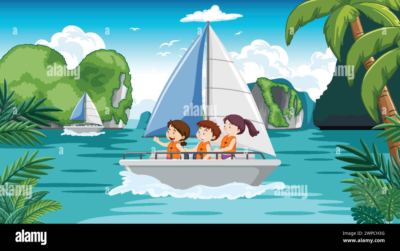 Friends islands Stock Vector Images - Alamy