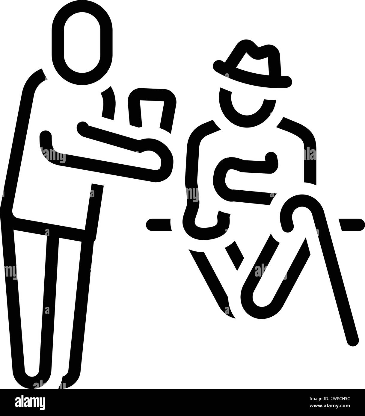 Helping assist Black and White Stock Photos & Images - Alamy