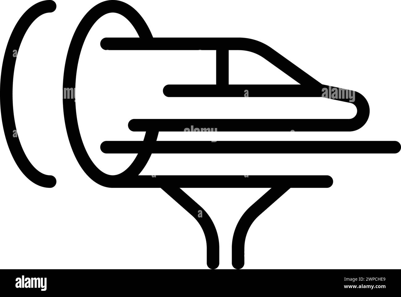 Train passenger bridge Cut Out Stock Images & Pictures - Alamy