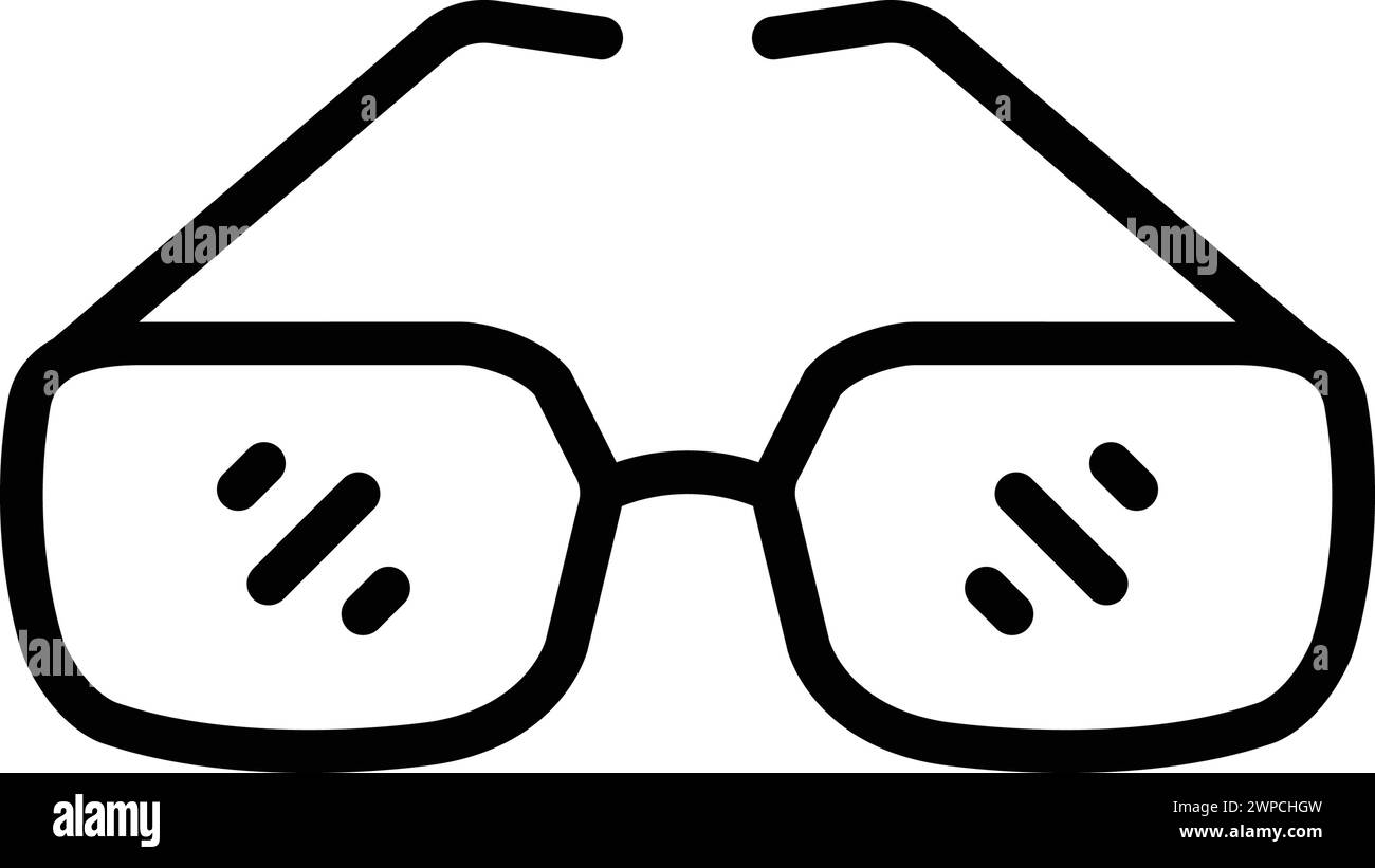 Icon for glasses, spec Stock Vector Image & Art - Alamy