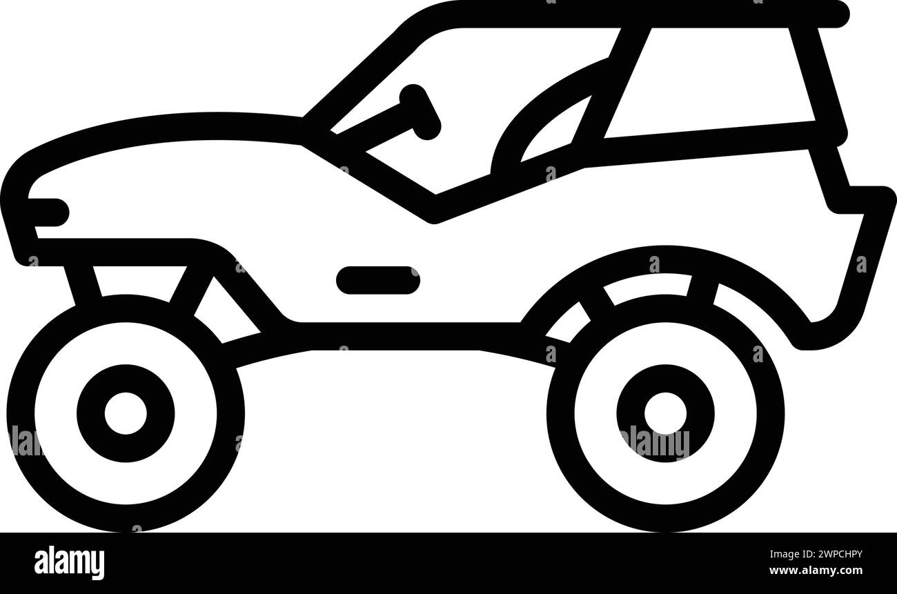 Icon for buggy, atv Stock Vector Image & Art - Alamy
