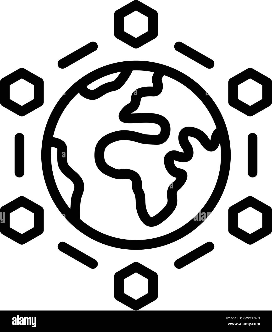 Icon for internet, globalization Stock Vector Image & Art - Alamy