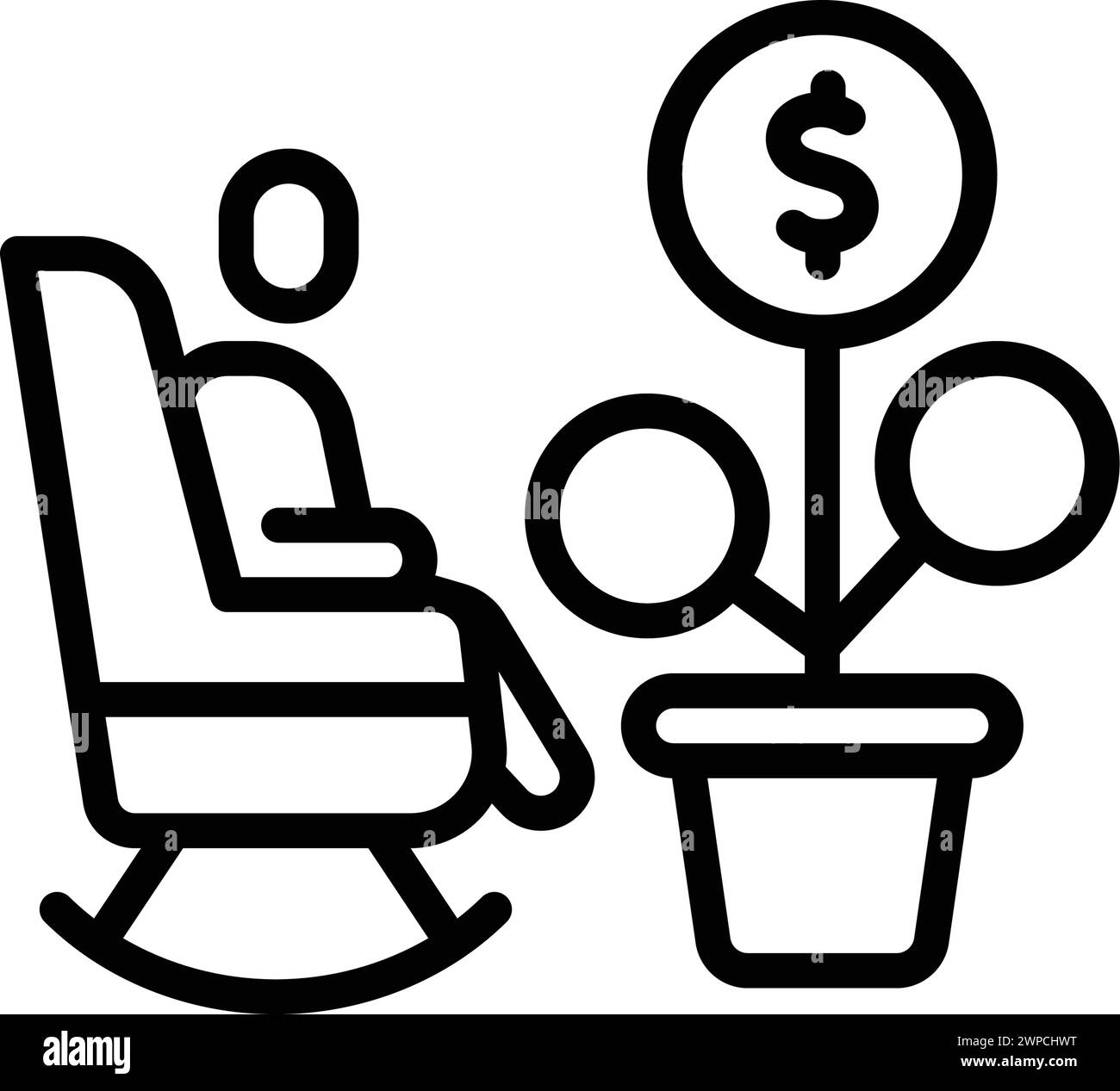 Pension age sign Stock Vector Images - Alamy