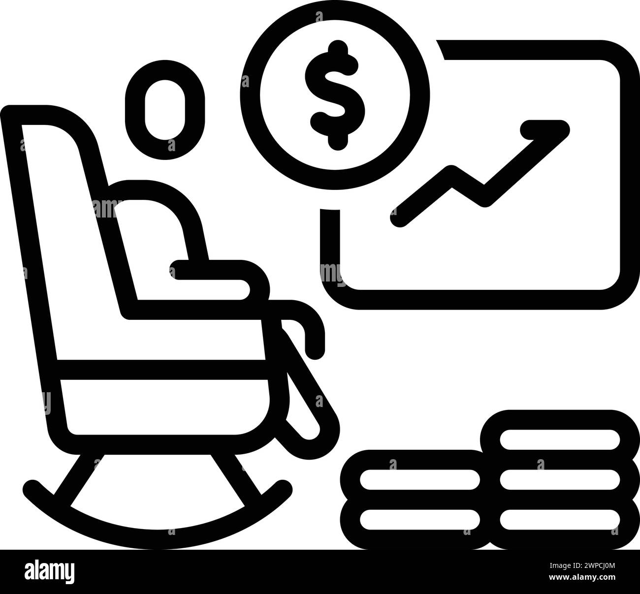 Icon for retirement plans, plan Stock Vector Image & Art - Alamy