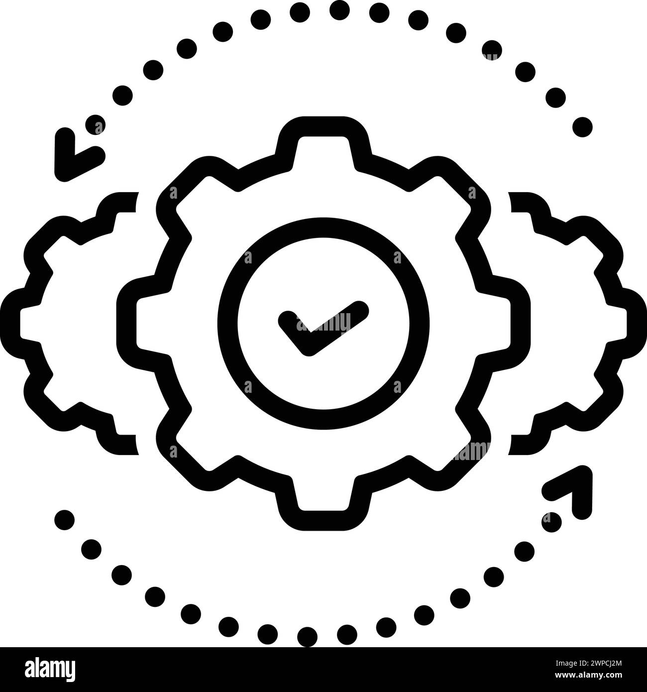 Efficient operation Stock Vector Images - Alamy