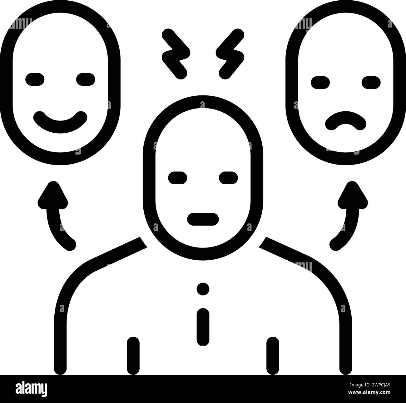 Icon for mood swing, mood Stock Vector Image & Art - Alamy