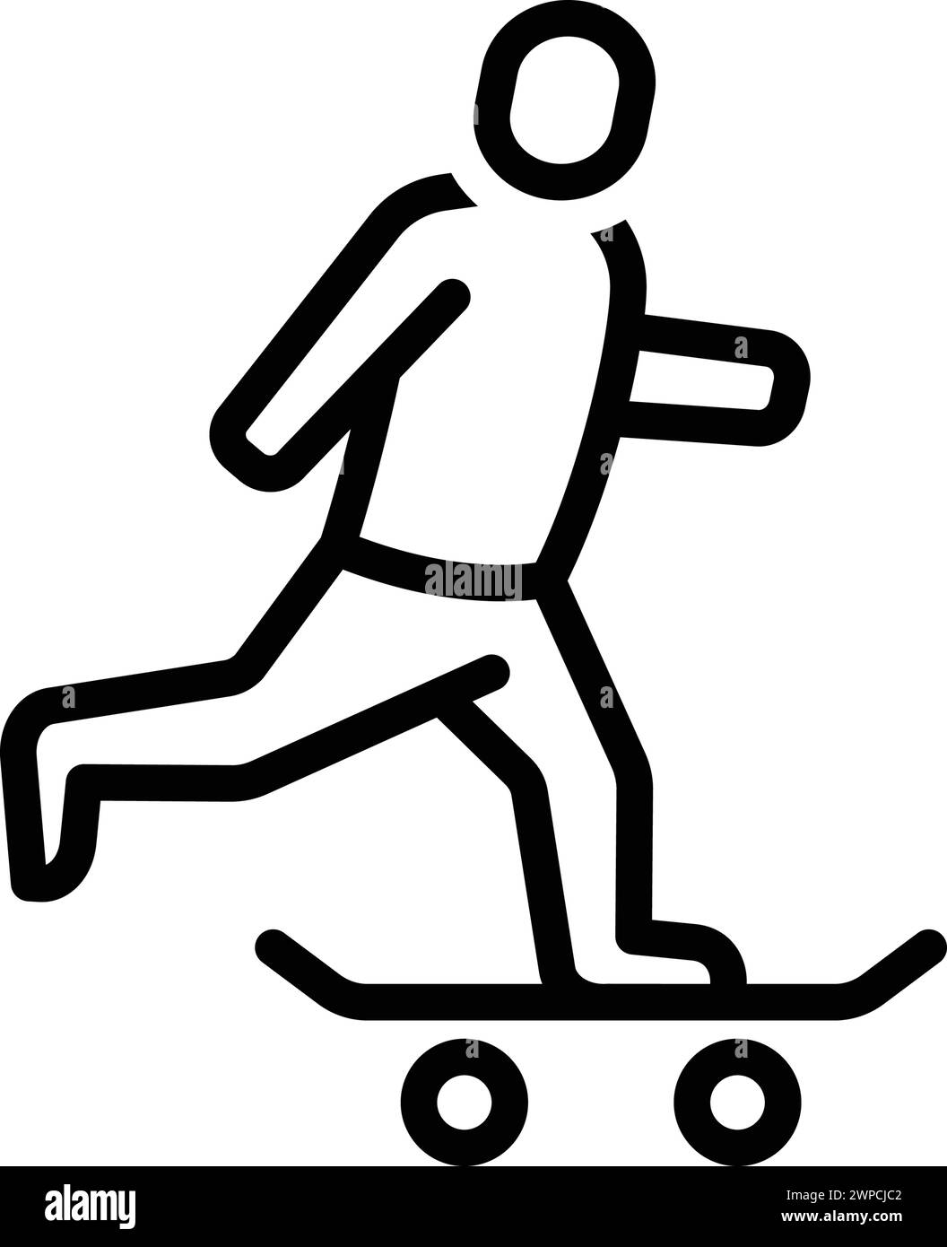 Icon for skateboard, skater Stock Vector Image & Art - Alamy