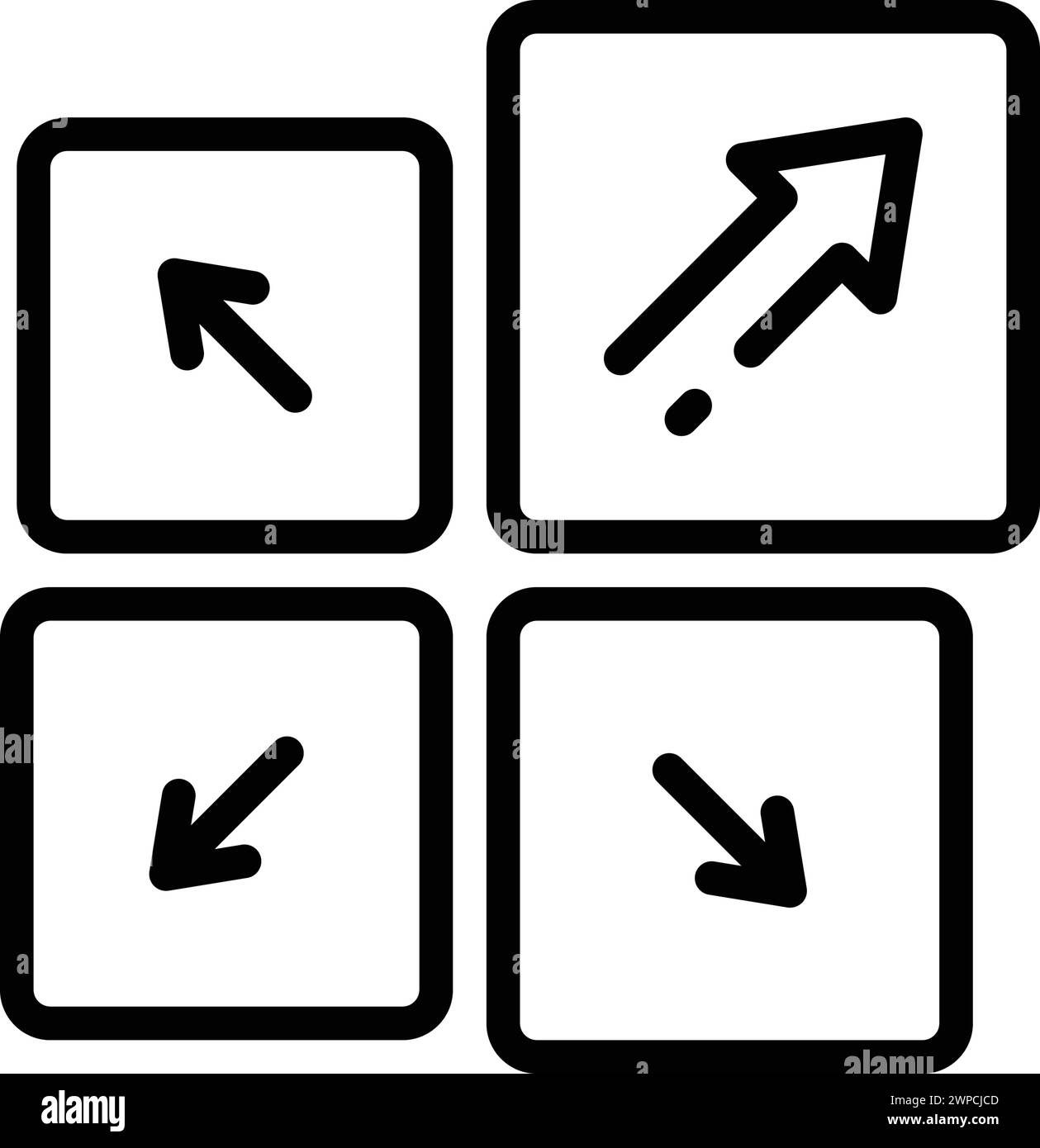 Icon for direction, flank Stock Vector Image & Art - Alamy