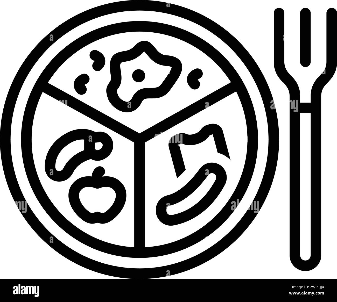 Icon For Balanced Diet Balance Stock Vector Image And Art Alamy