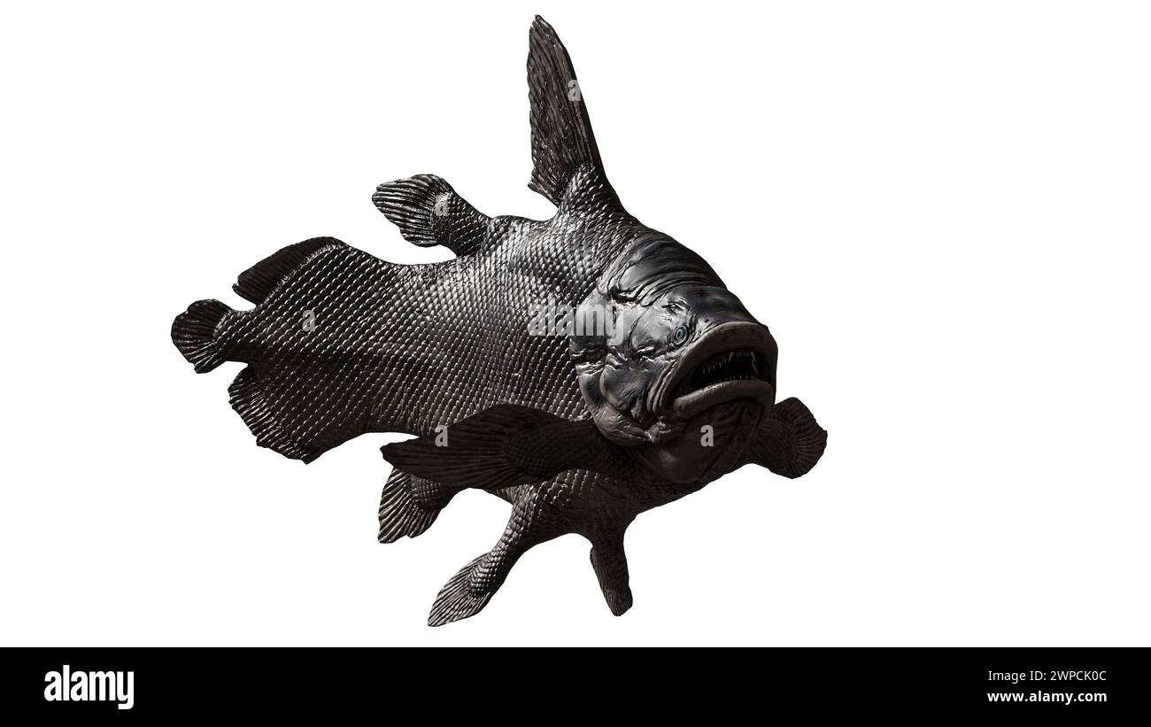 Mawsonia is an extinct genus of prehistoric coelacanth fish. It is ...