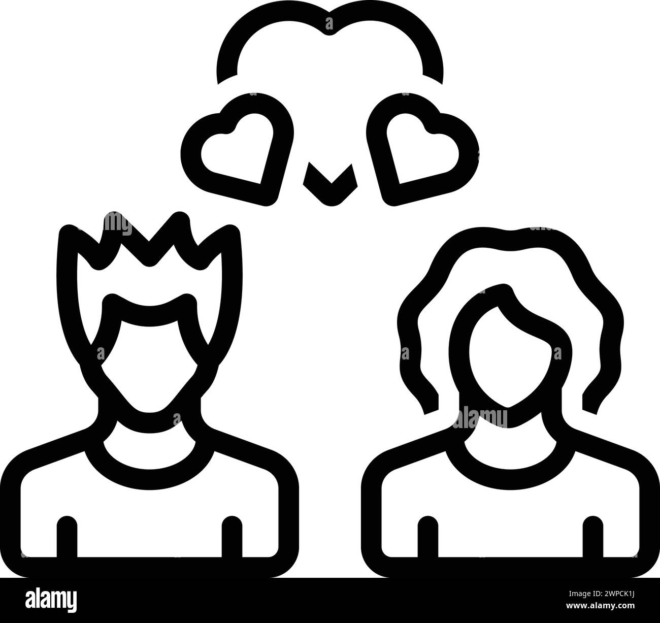 Icon for relationships, relation Stock Vector Image & Art - Alamy