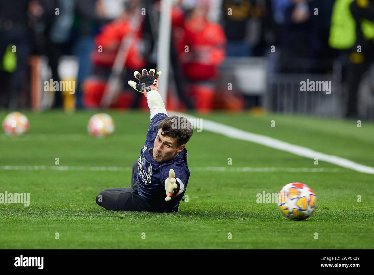 Madrid, Spain. 06th Mar, 2024. Kepa Arrizabalaga of Real Madrid CF ...