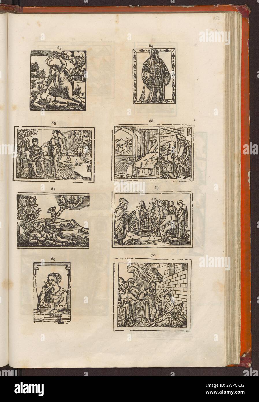 Illustrations by Ludwik Kosicki from 1840 depicting biblical and ...