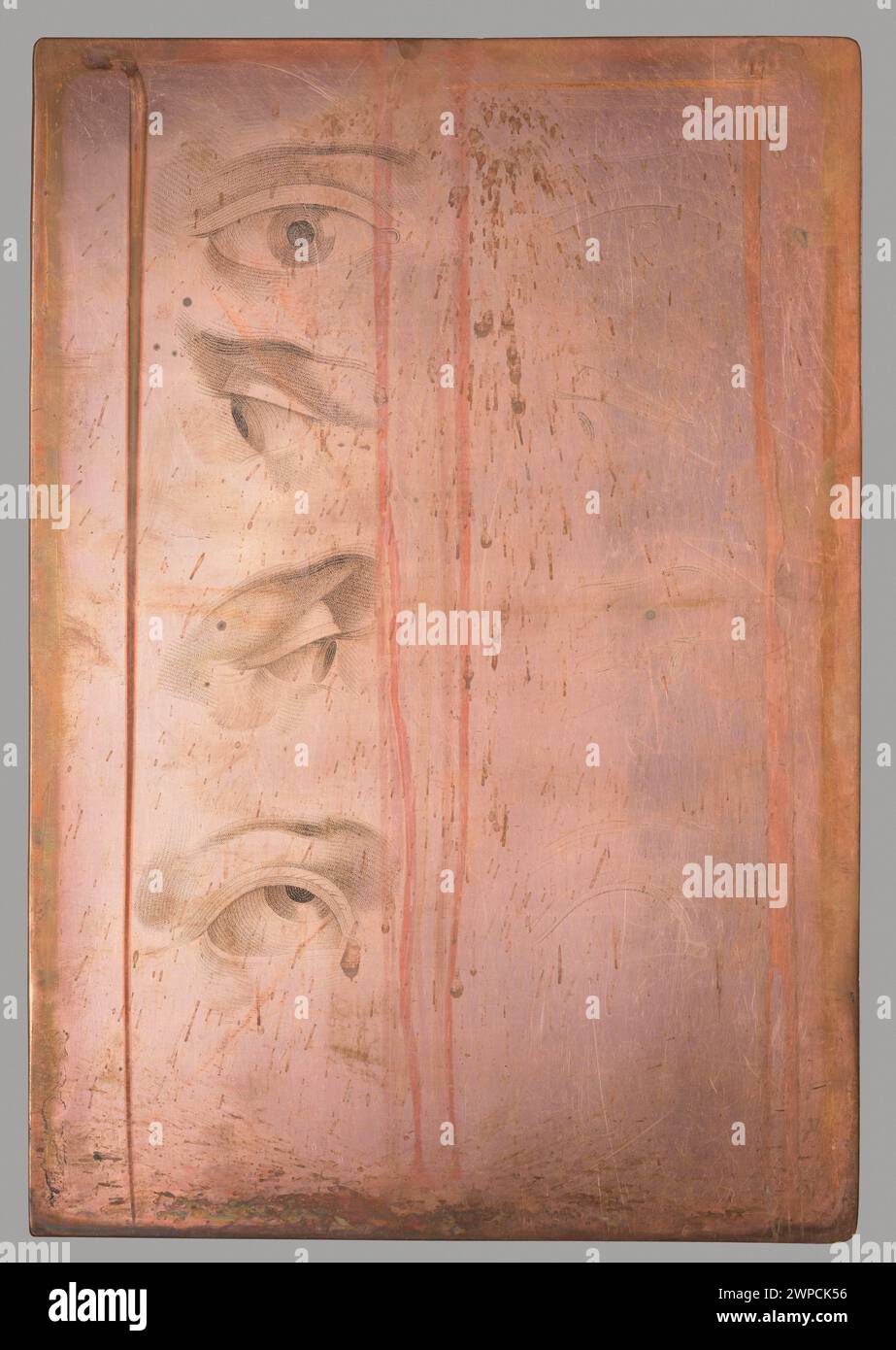 Human eye study; after 1800 (1801-00-00-1840-00-00 Stock Photo - Alamy