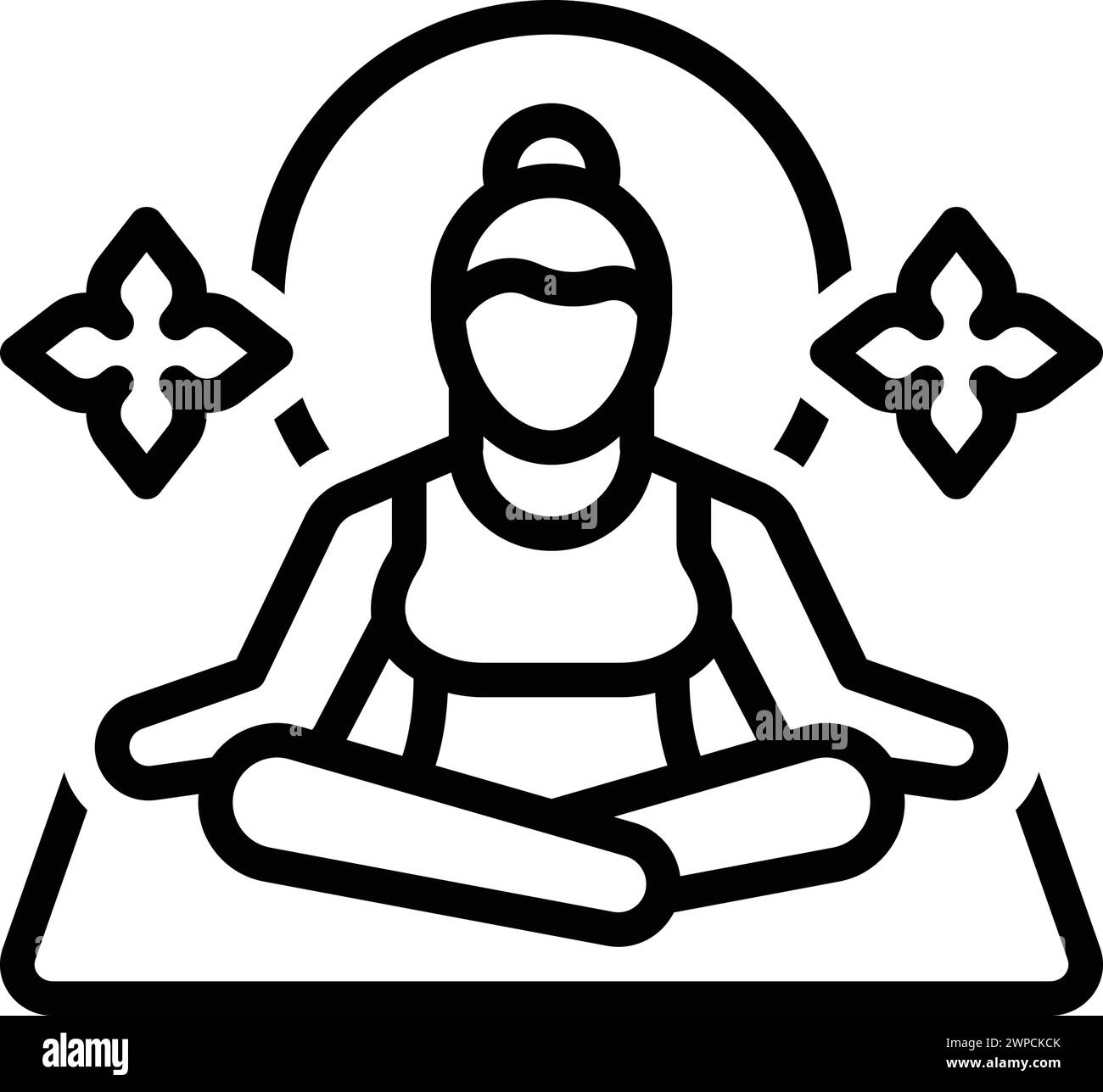 Icon for meditation, reduce stress Stock Vector Image & Art - Alamy Icon for meditation, reduce stress Stock Vector Image & Art - Alamy