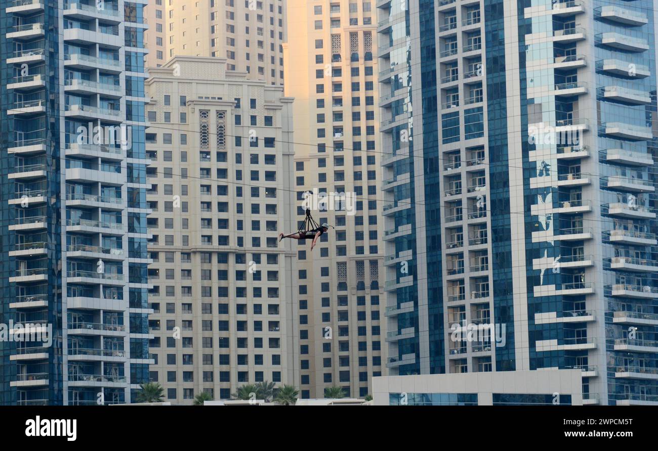 Xline dubai marina hi-res stock photography and images - Alamy