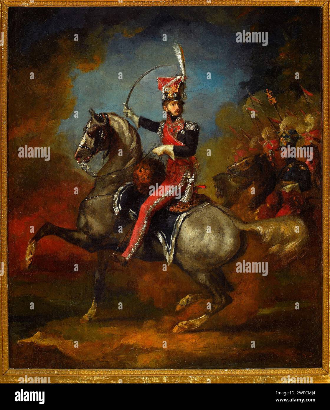 A portrait of General Wincenty Krasiński by a French painter (1809-1814 ...