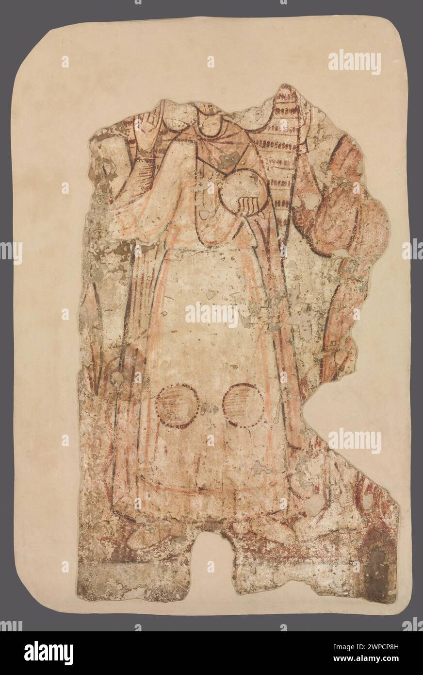 Paintings of a thin: three young people in a fire oven; VIII century ...