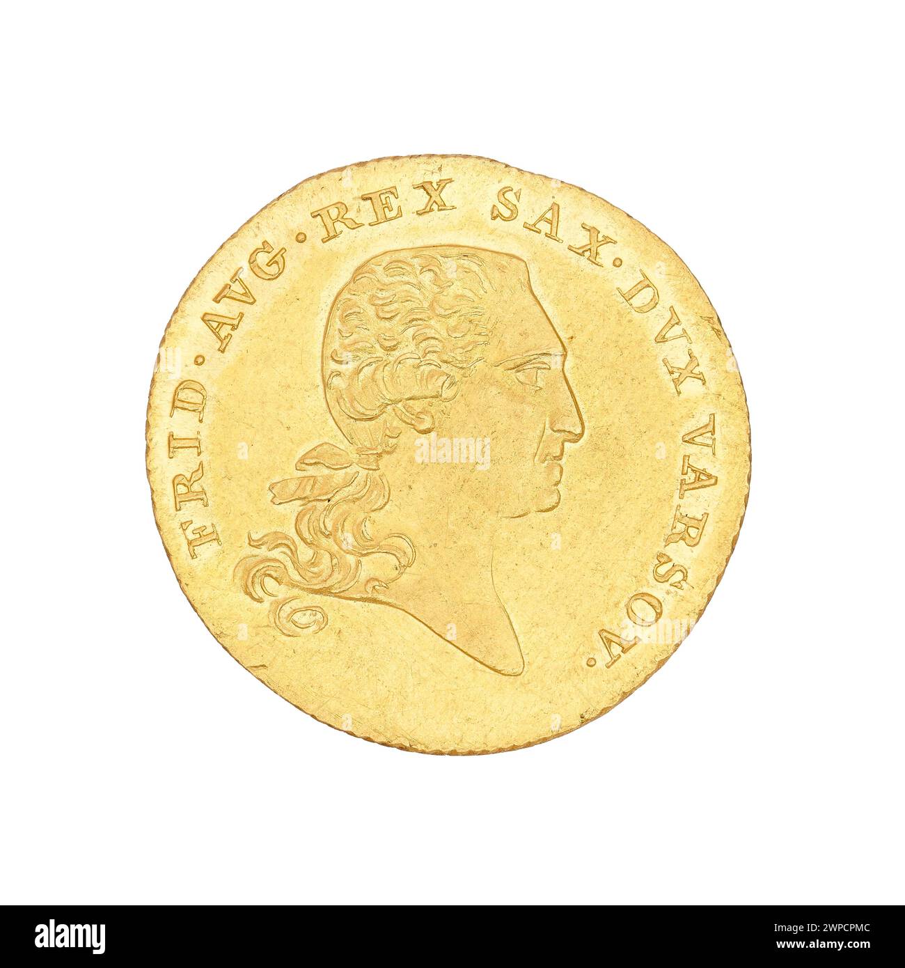 This 1812 Warsaw ducat, issued under King Fryderyk August of Saxony and ...