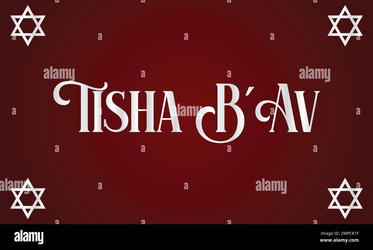 Tisha b'av Stock Vector Images - Alamy
