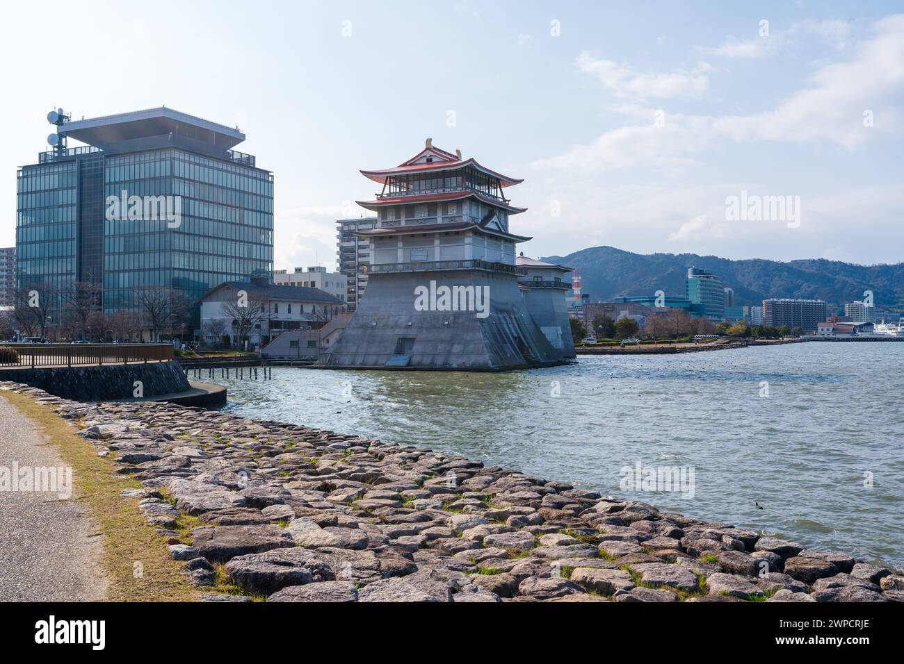 Otsu, Shiga Prefecture, Japan - Mar 1 2024 : Shiga Prefectural Lake ...