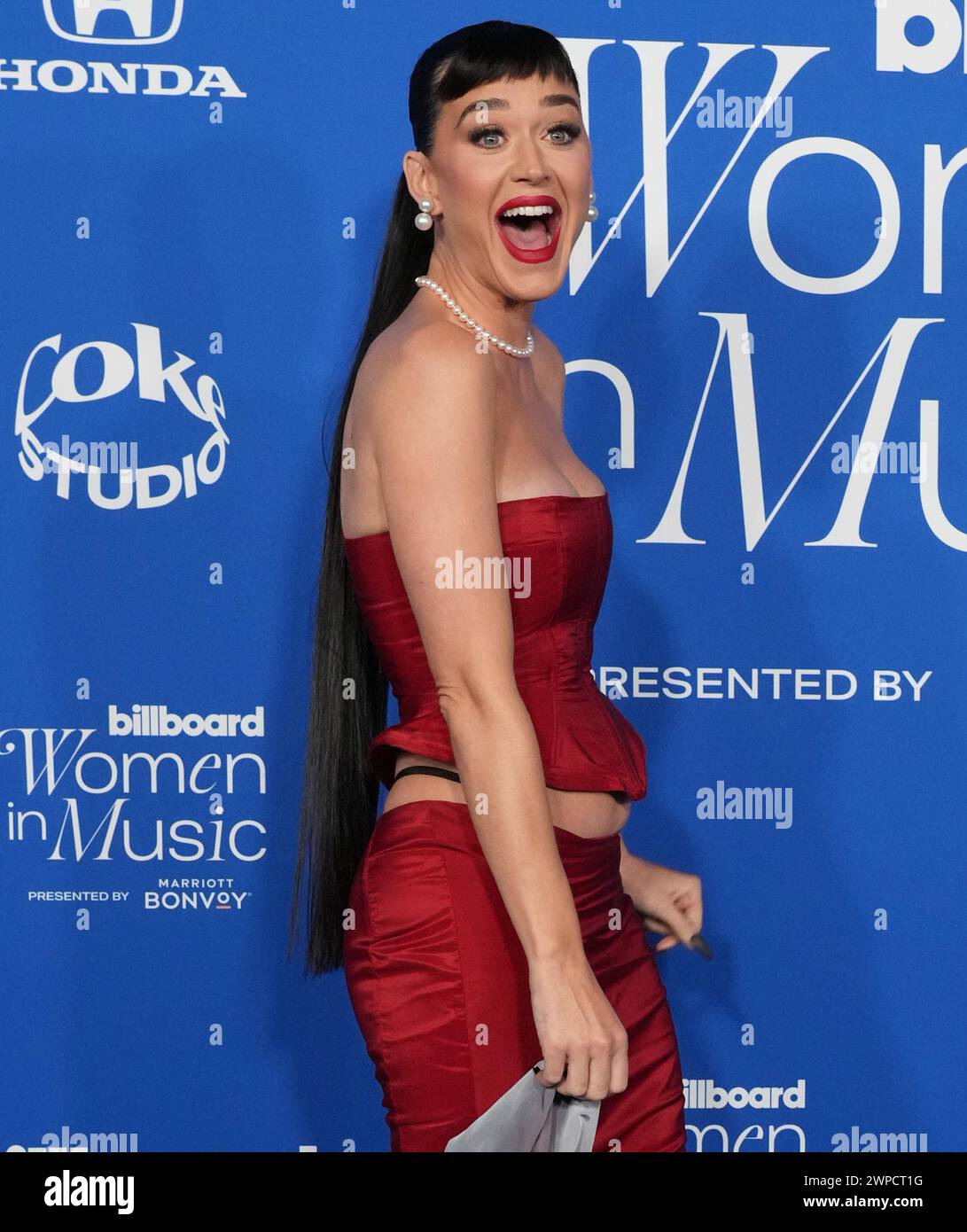 Los Angeles, USA. 06th Mar, 2024. Katy Perry arrives at the 2024 ...