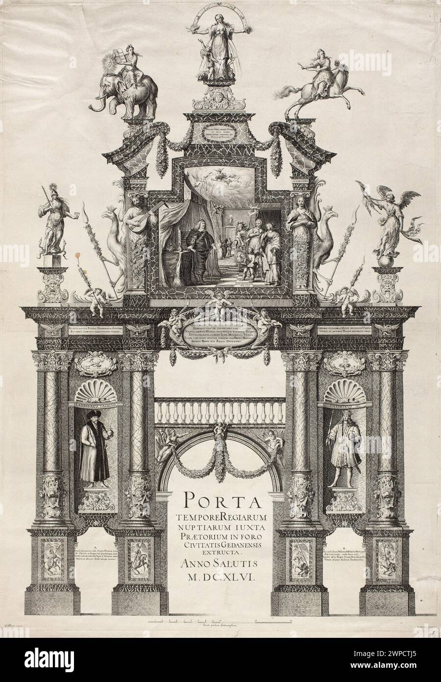 Ludwika maria krolowa polski 1611 1667 ikonografia hi-res stock ...