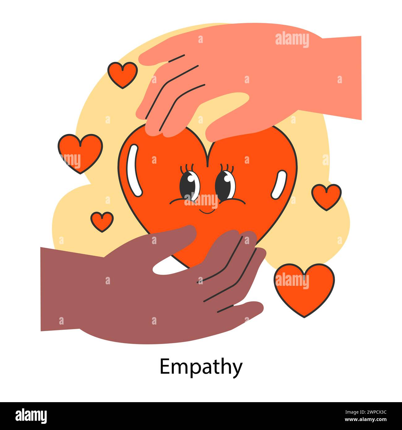 Empathy. Deep understanding of emotions, sympathy and compassion. Emotional support or comfort ...