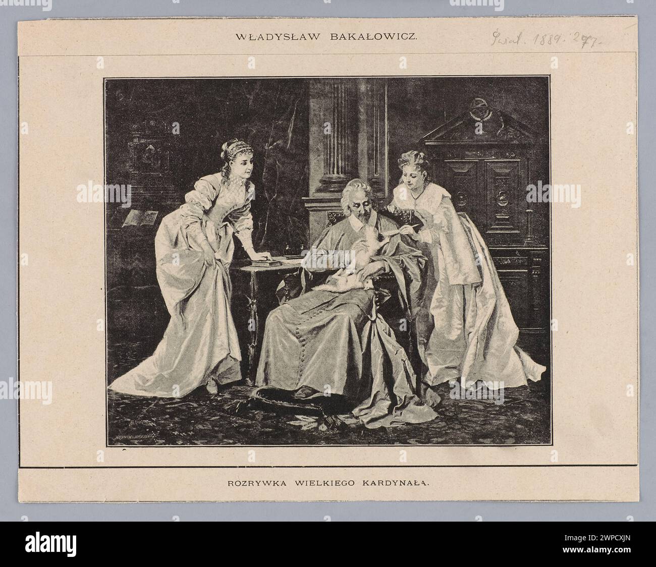 Image reproduction: W Adys Aw Baka Z: "" Wiatr "1889, No. 12, p. 277 ...