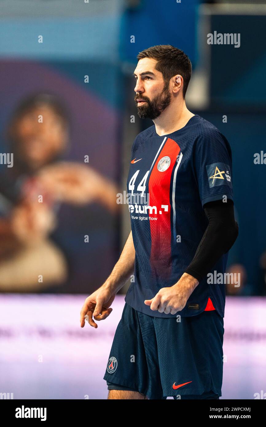 Nikola Karabatic of PSG during the EHF Champions League, Group A ...