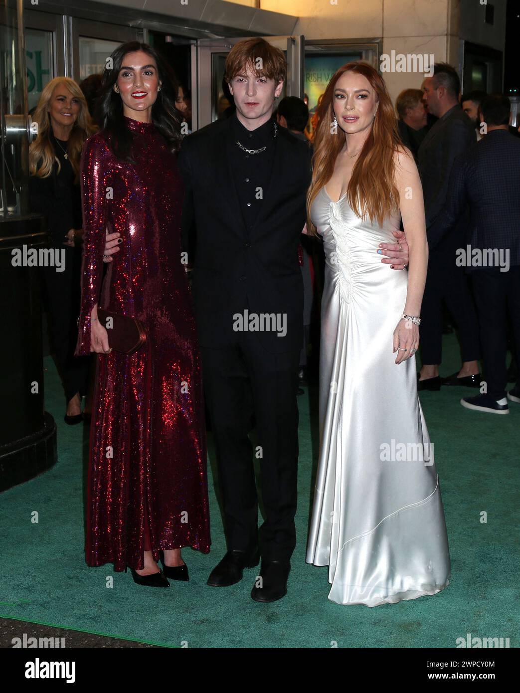 New York City, USA. 05th Mar, 2024. Aliana Lohan, Cody Lohan and Lindsay Lohan attending the ...