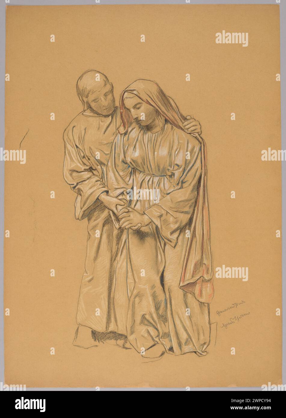 Maria Z W. Jan Evangelist; Thoma, Hans (1839-1924); around 1907 (1902 ...