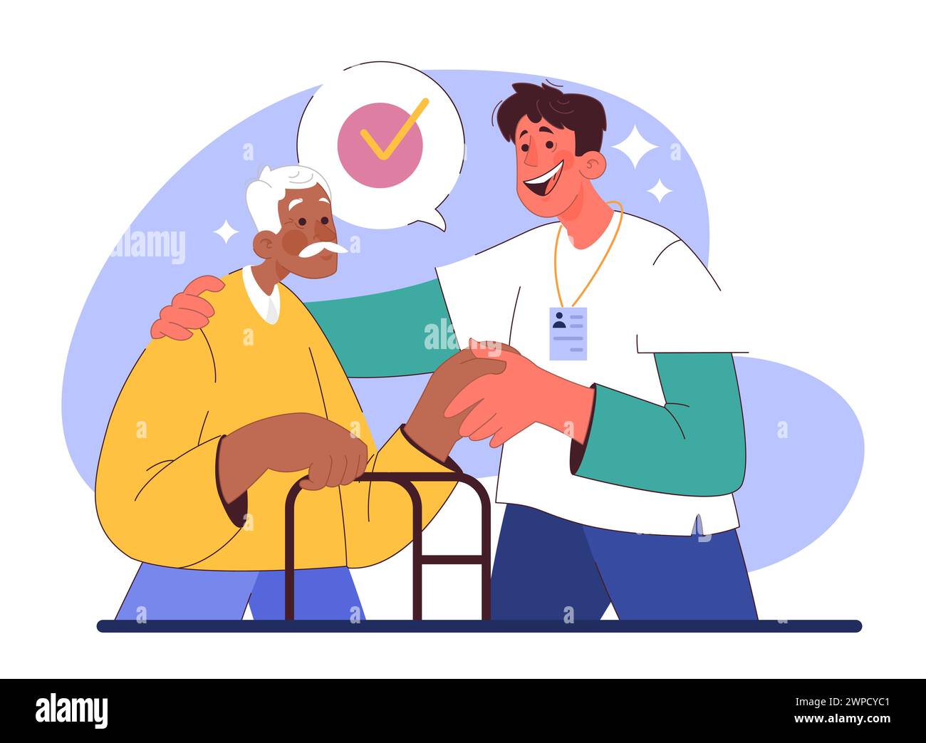 Humanizing healthcare. Modern physician approach on medical treatment ...