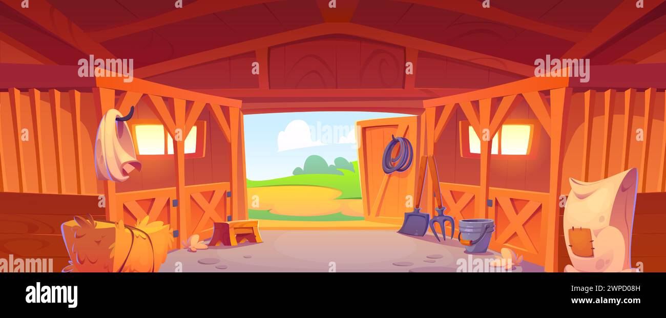 Horse cartoon illustration hi-res stock photography and images - Alamy