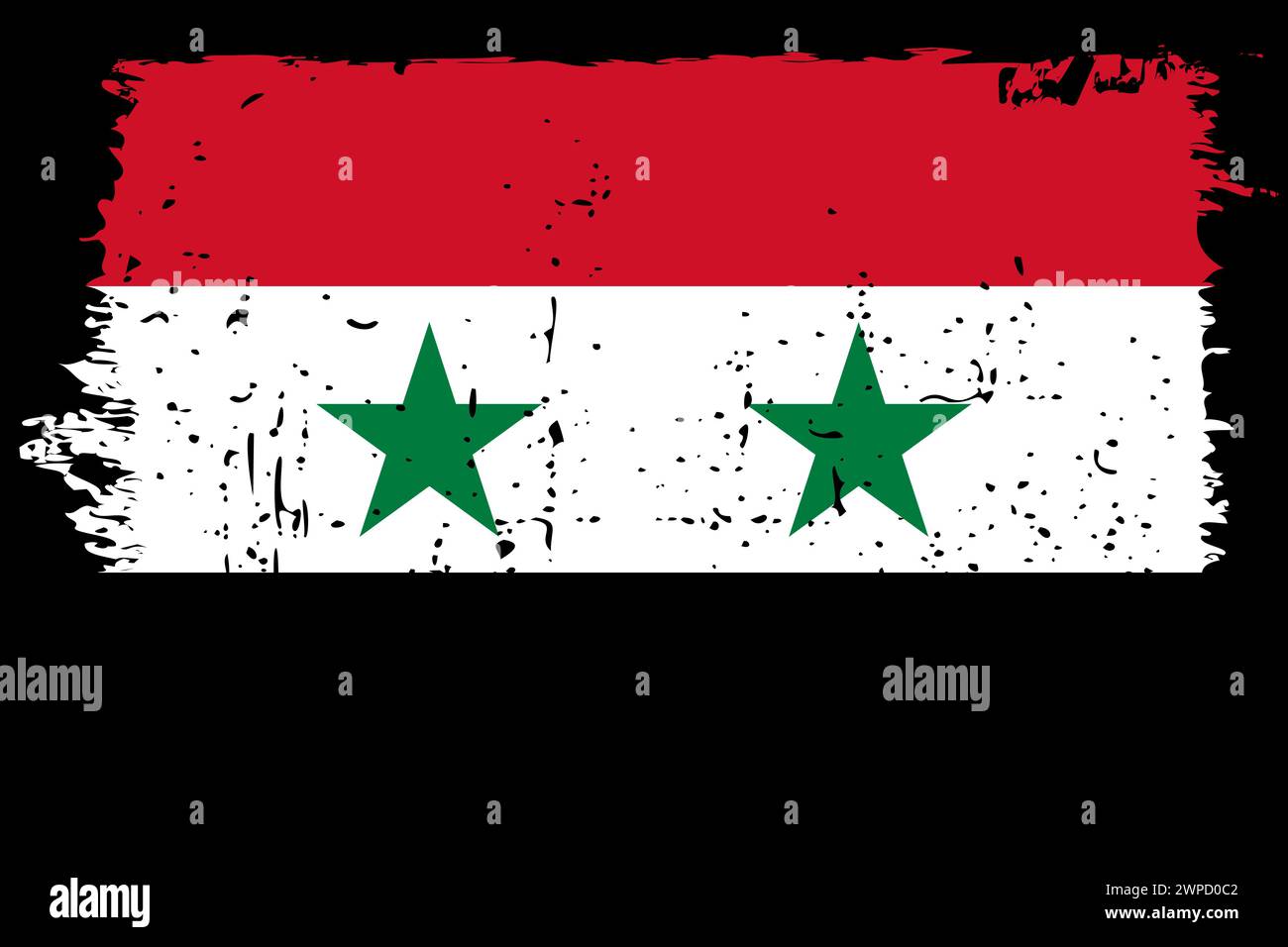 Syrian flag distressed hi-res stock photography and images - Alamy