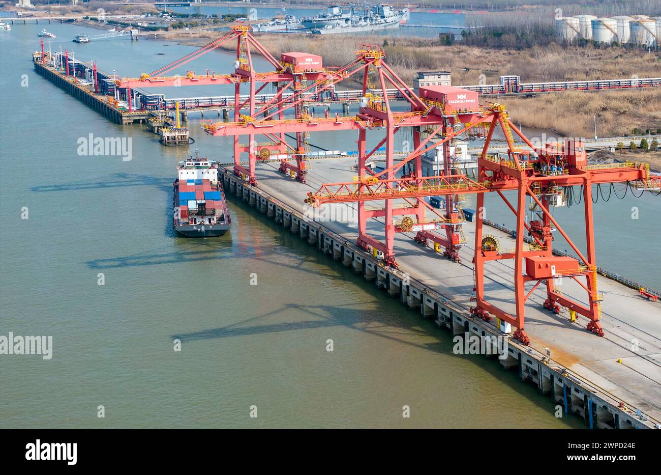 Taizhou, China. 07th Mar, 2024. TAIZHOU, CHINA - MARCH 7, 2024 - A ...